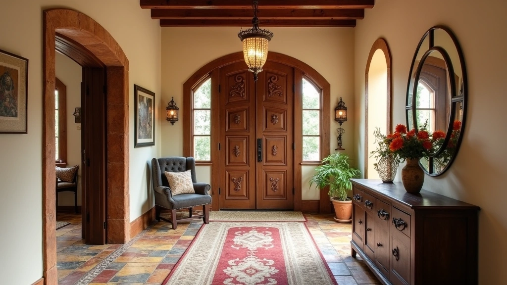 26 Modern Colonial Spanish Entryway Designs - ComfyDecorIdeas.com